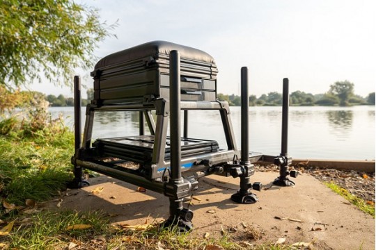 Preston Inception Station seatbox Graphite Edition